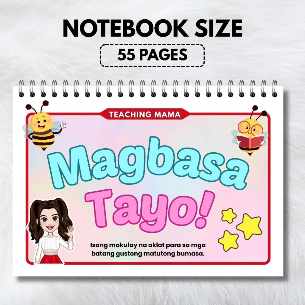 Teaching Mama's TAGALOG Reading Book Vol. 2 (55 pages) | Shopee Philippines