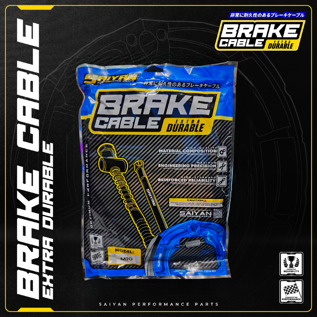 SAIYAN BRAKE CABLE for CLICK 125/MIOi125/M3/MIO Extra Durable Material ...