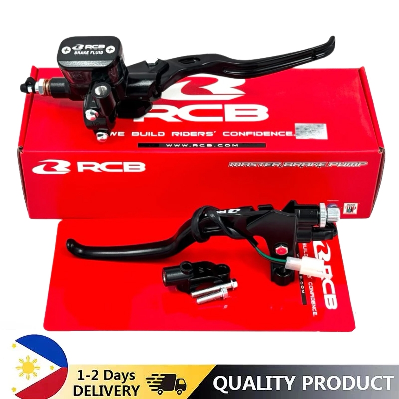 New RCB Master Brake Pump Set RCB E3 / E2 Lever Left Right Clutch Cable ...