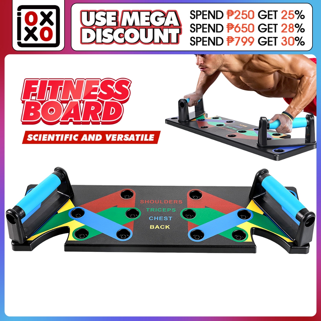 The Ultra Push System Push-up Bracket Board Portable For Home Fitness ...