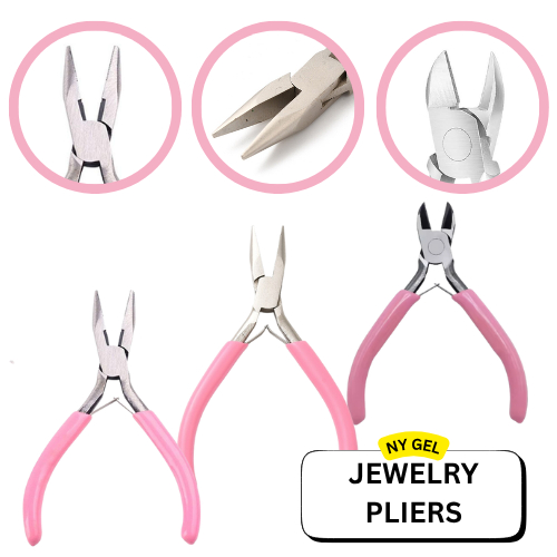 Jewelry Pliers Tools With Needle/Chain Nose Cutter Plier Sharp Nose ...