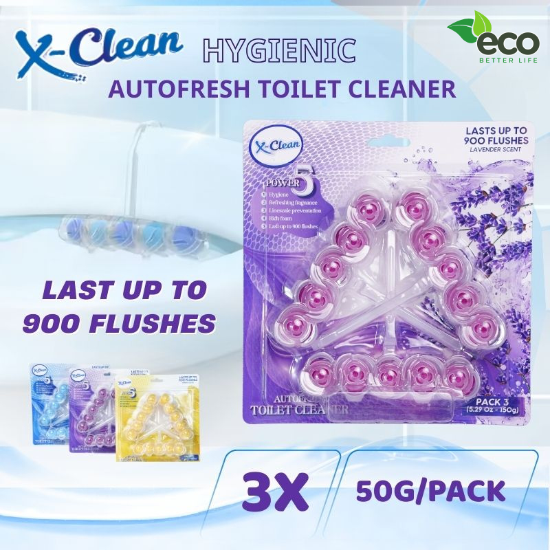 X-clean Toilet Bowl Cleaner Hanger, Toilet Cleaning Clip Air Freshener ...