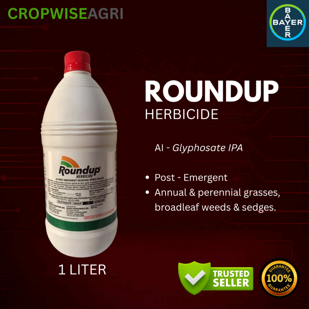 ROUNDUP 1 Liter Herbicide | Shopee Philippines