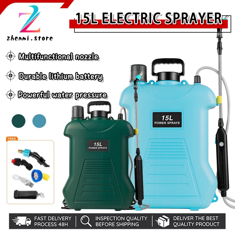 15L Electric Knapsack Sprayer Portable Gardening Tool Agricultural ...