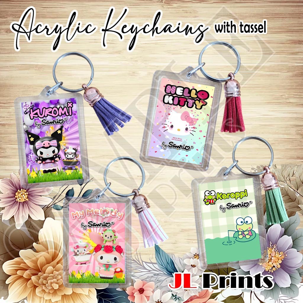 3D Laminated Acrylic Keychain | Shopee Philippines
