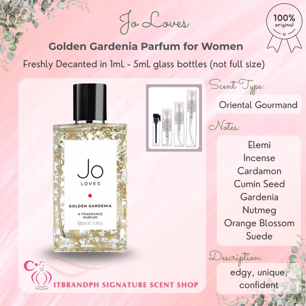 Decant Golden Gardenia A Fragrance Parfum Women (NOT FULL BOTTLE ...