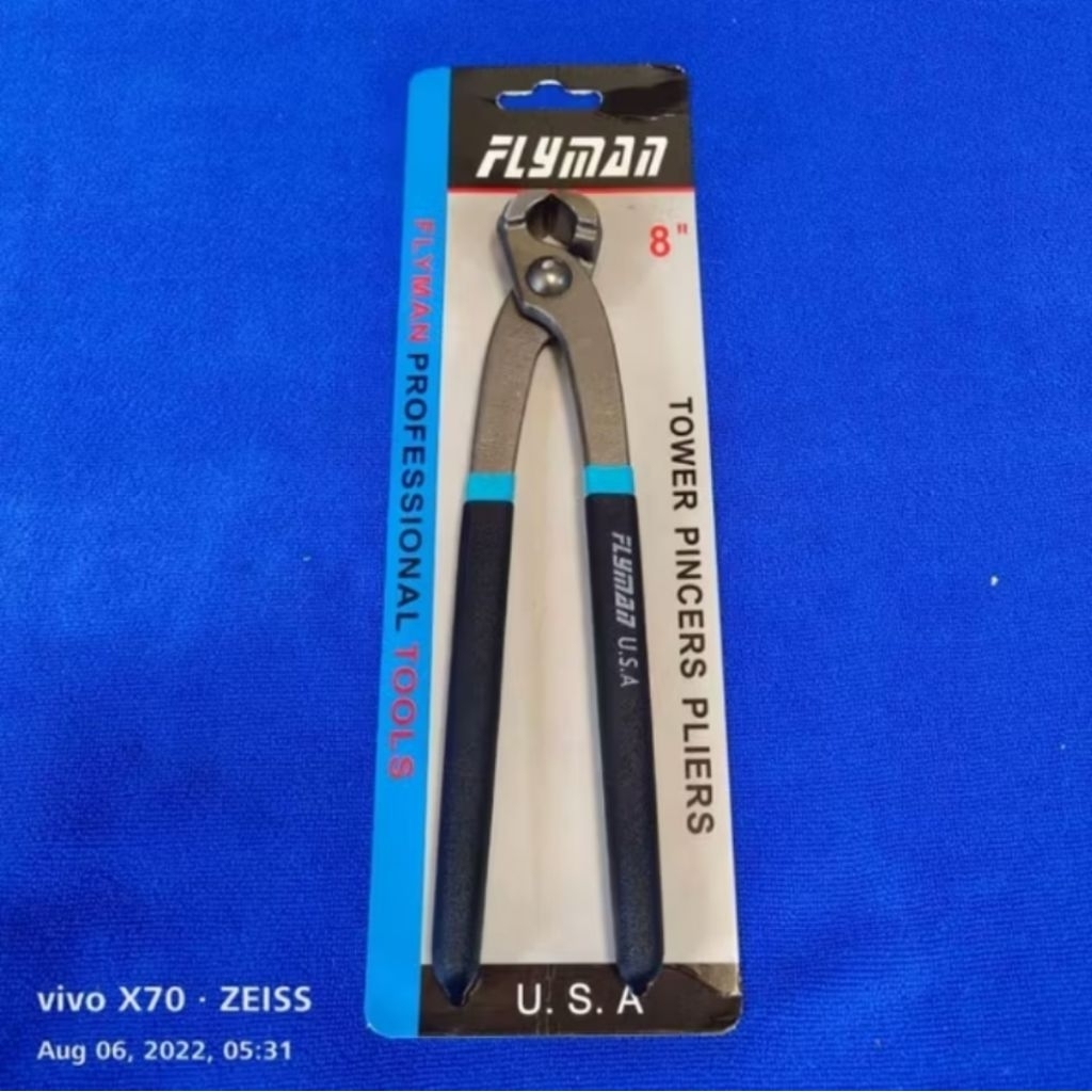 Flyman USA tower pincer pliers carpenter pincer ( 8 inches ) | Shopee ...