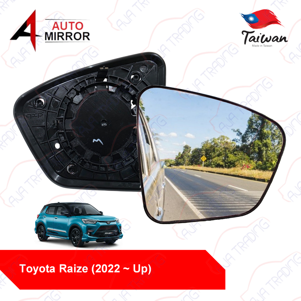 Side Mirror Lens for Toyota Raize (2022 ~ Up) | Shopee Philippines