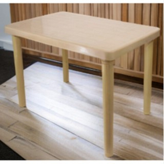 FUSON 24''x 36'' High Quality Dura75ble Plastic 4-Seater Monoblock ...