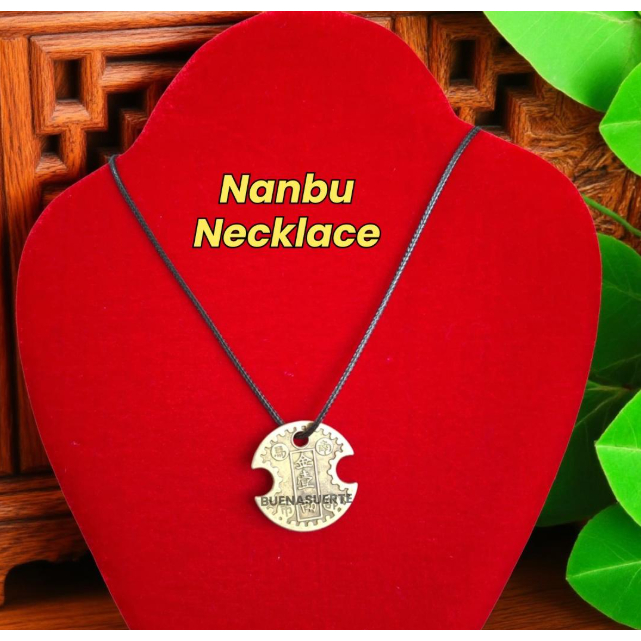 Buenasuerte Nanbu Coin Necklace Unisex | 19 inches with Stainless Steel ...