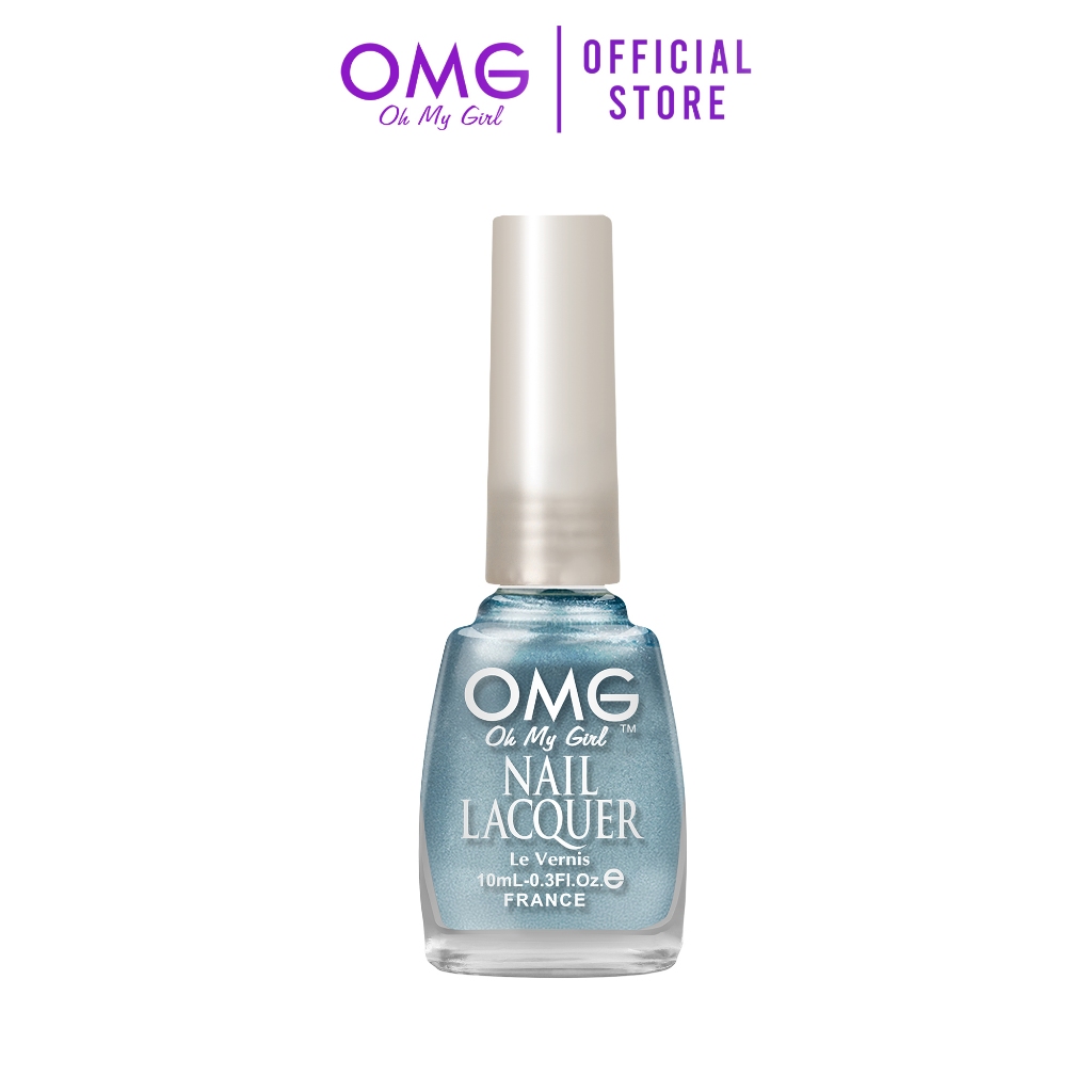 OMG Nail Polish Regular Turquoise Blue 10ml | Shopee Philippines