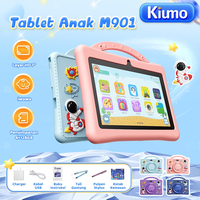Kiumo Android 13 Newly Upgraded M901 Children's Learning Tablet ...