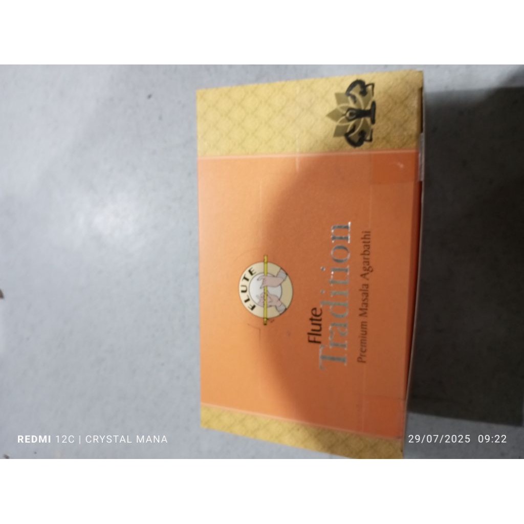FLUTE BRAND TRADITION PREMIUM MASALA AGARBATTI 12 boxes | Shopee ...