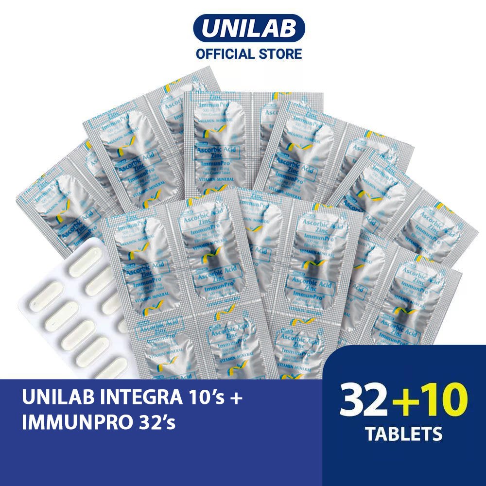 Unilab Integra 10s + ImmunPro 32s | Shopee Philippines