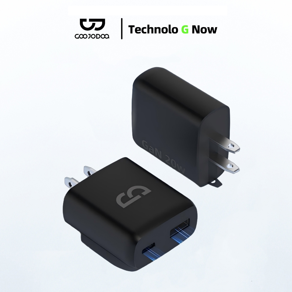 GOOJODOQ PD Charger 20W for Android Phone Type C Fast Charger QC 3.0 ...