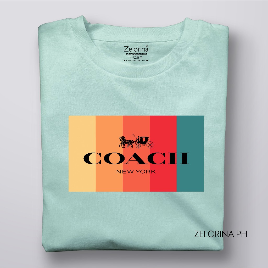 ZELORINA Co Ach Graphic Print T-shirt Unisex for men and women 2025 ...