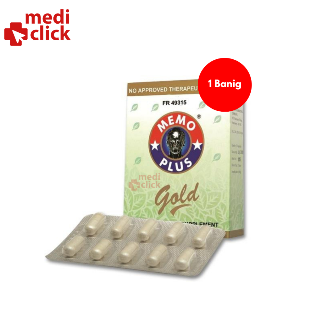 Memo Plus Gold - 10 CAPSULES | Shopee Philippines