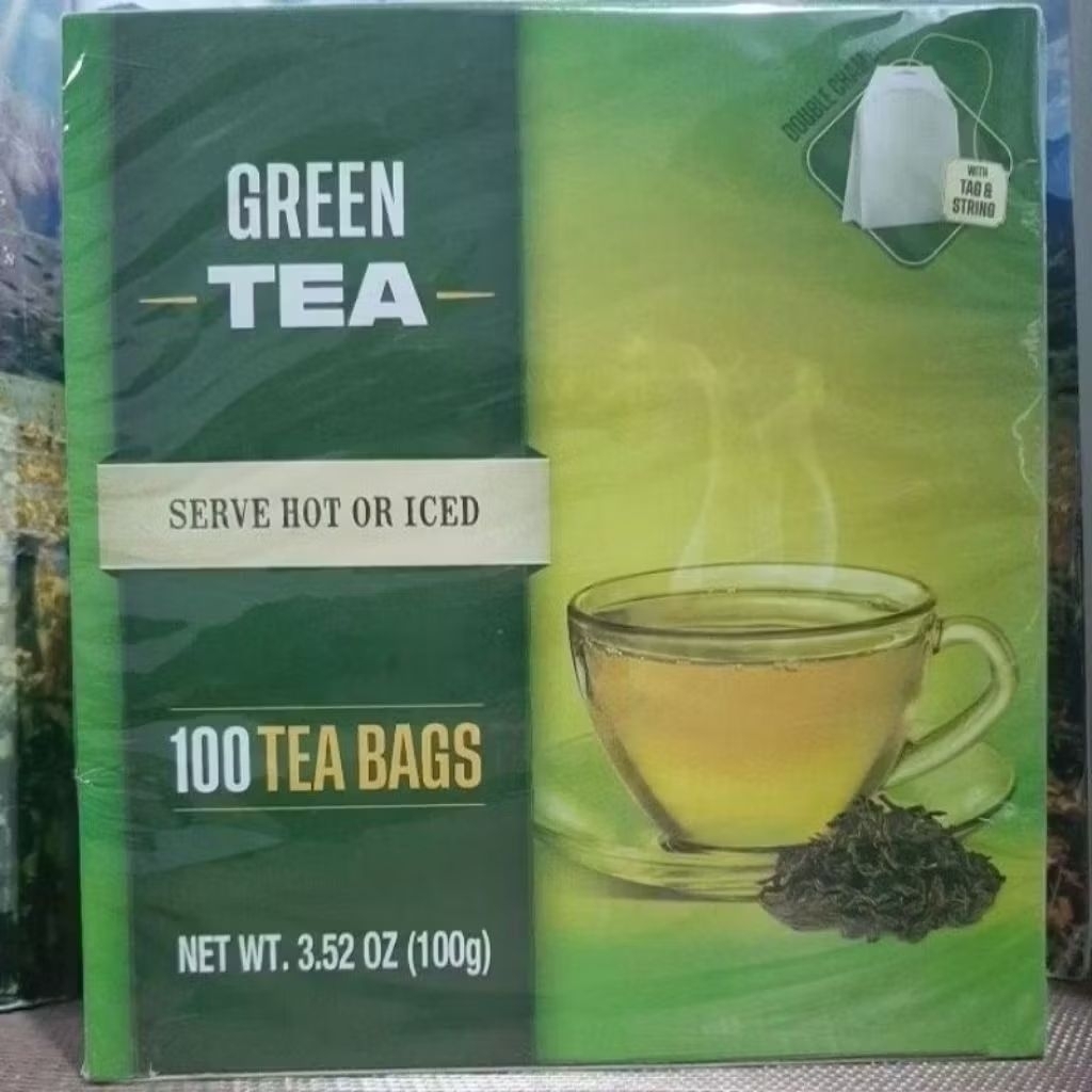 Green Tea 100 Tea Bags. Pure Ceylon Tea EXP: Feb. 2027 | Shopee Philippines