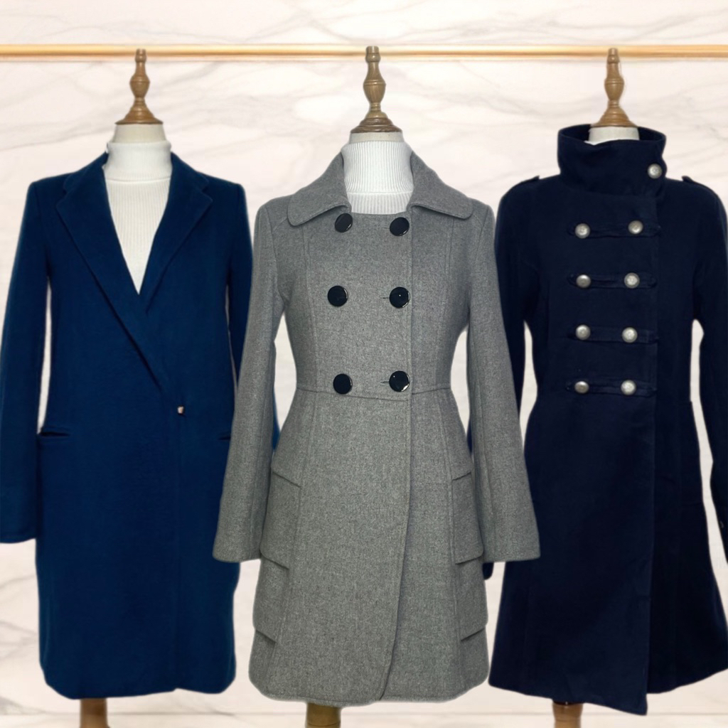 Preloved Wool Coat | Branded | Thick & Stylish | Winter Outerwear ...