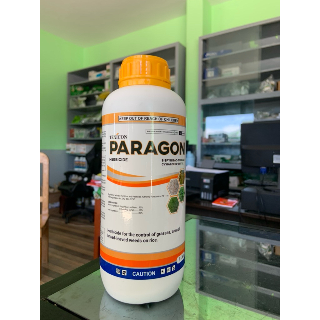 PARAGON HERBICIDE BY TEXICON - BISPYRIBAC-SODIUM+CYHALOFOP-BUTYL- 1 LIT ...