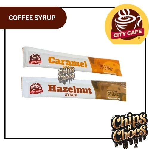 1 pc City Cafe Coffee Syrup 25ml –Hazelnut or Caramel | DIY Barista ...