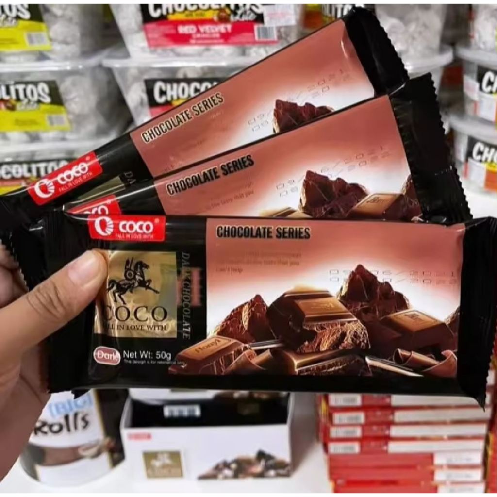 COCO DARK CHOCOLATE BAR 50g | Shopee Philippines