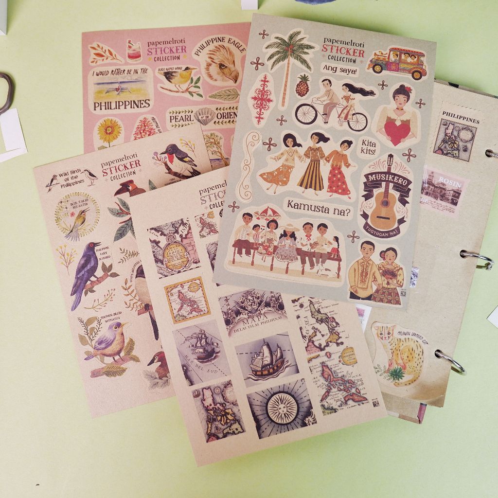 Papemelroti Philippine Sticker Collection | Philippine Souvenir | Arts ...