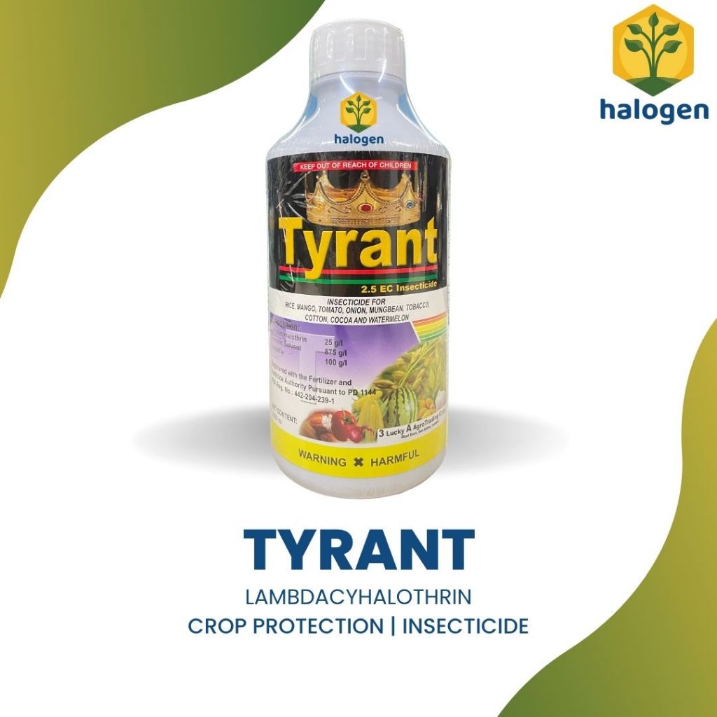 TYRANT | LAMBDA-CYHALOTHRIN – INSECTICIDE KONTRA BORERS, LEAF FOLDERS ...
