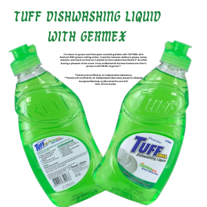 PERSONAL COLLECTION Tuff Dishwashing Liquid with Germex 270 mL Bottle ...