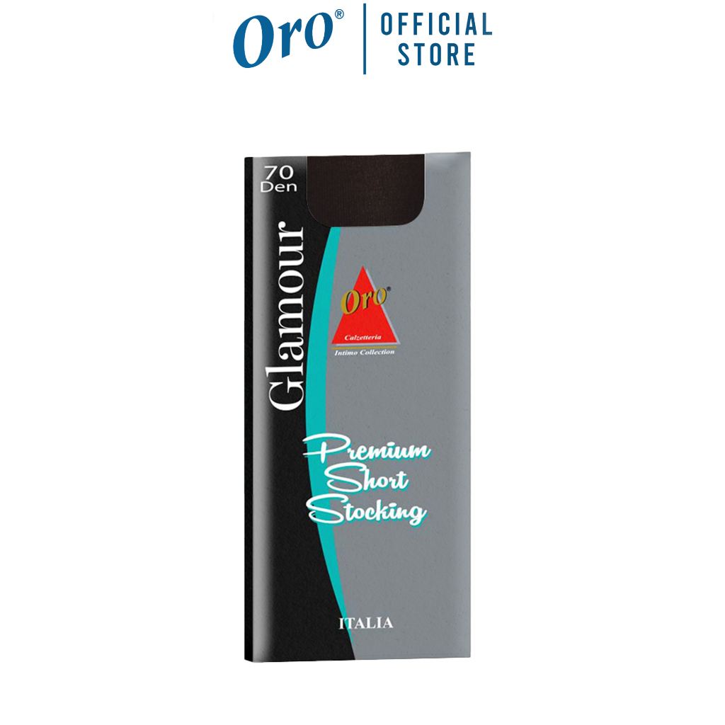 Oro Glamour Premium Short Stockings 1 Pair 70 Den | Shopee Philippines