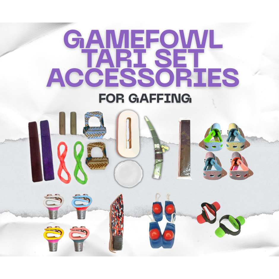 [RGA] Gamefowl Tari Accessories Set F to J | Gaffing Tools Kit | Shopee ...