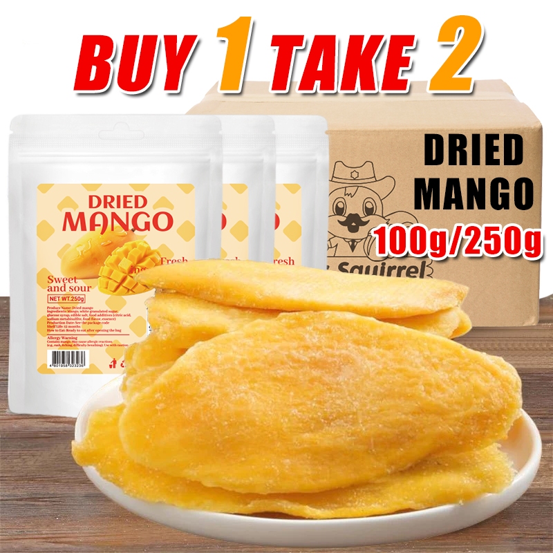 Dried Mango Buy 1 Take 2 Dry Mango Daily Snacks 100g/250g Dried Mangoes ...