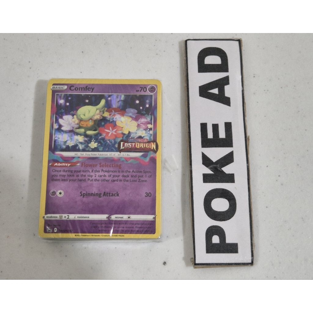 Pokemon Tcg Comfey Stamped Blackstar Promo Lost Orign Build and Battle ...