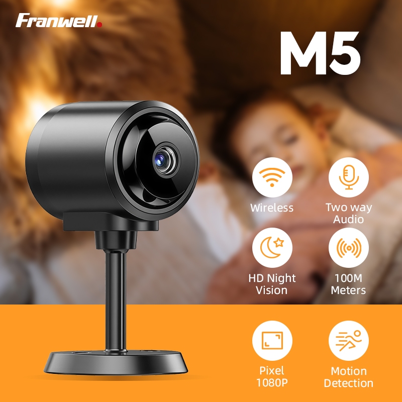 V380 M5 CCTV Small HD Hidden Camera Mini CCTV Camera Wifi Connection ...