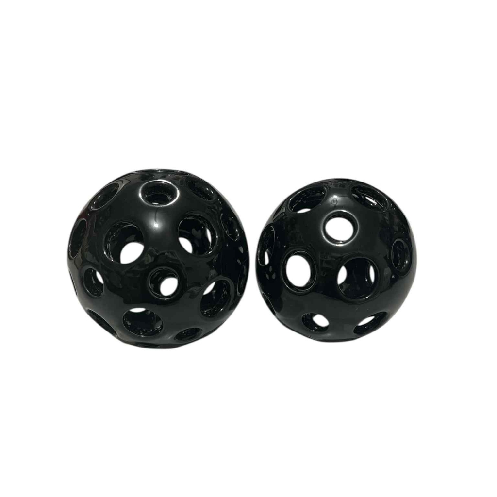 Orbits Glazed Ceramic Decorative Carpet Ball in Small and Large ...