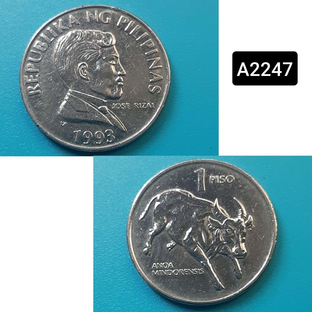 A2247 SMALL TYPE 1993 1 PISO ANOA MINDORENSIS IMPROCED FLORA AND FAUNA ...