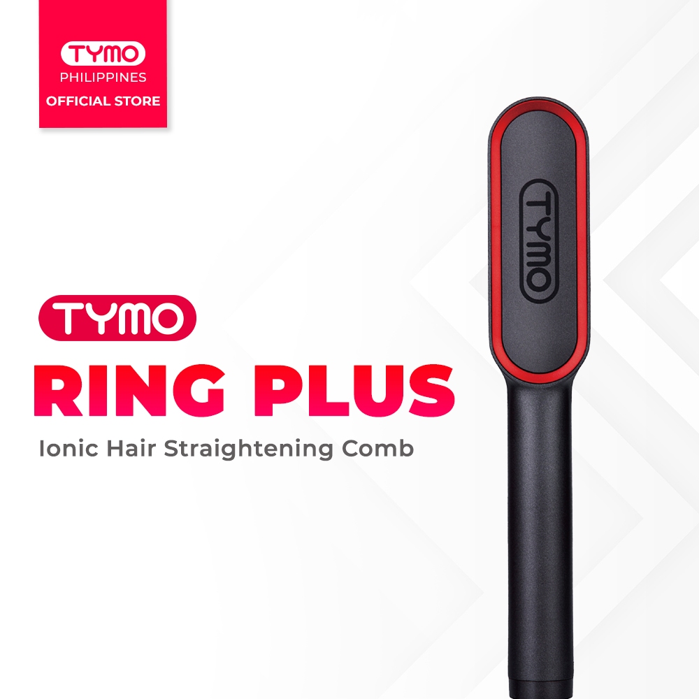 Tymo Ring Plus Ionic Hair Straightening Brush | Shopee Philippines