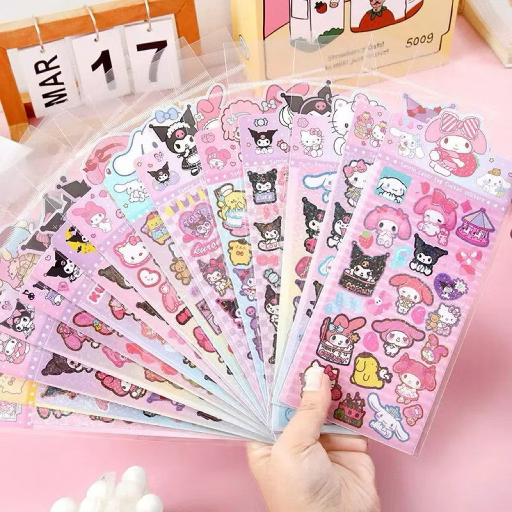 1PCS SANRIO ALC STICKER RANDOM Design (9.5 x22.5 CM) | Shopee Philippines