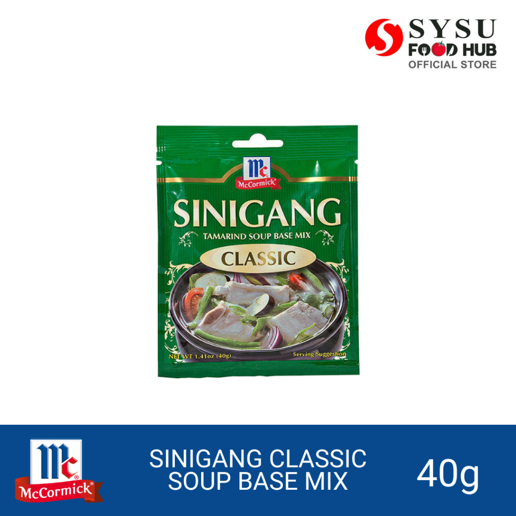 McCormick Sinigang Classic Tamarind Soup Base Mix (40g) | Shopee ...