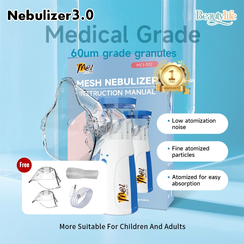 MCI Portable Atomizer Medical Ultrasonic Nebulizer Mesh Nebulizer ...