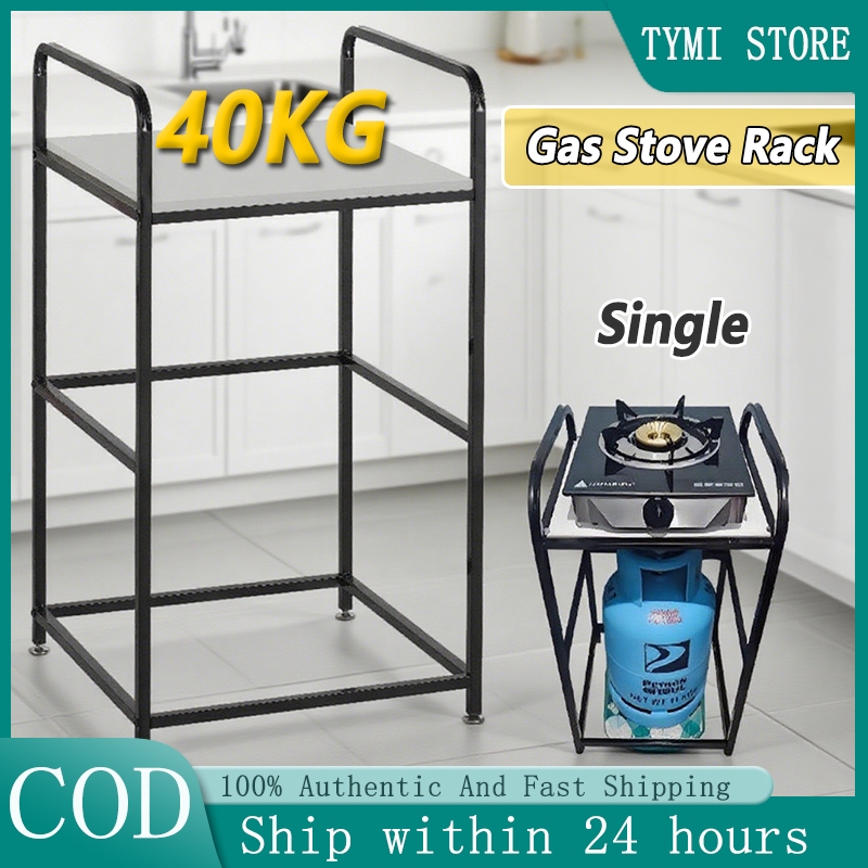 Gas Stove Stand Rack Single Kitchen Organizer Heavy Duty Gas Rack ...