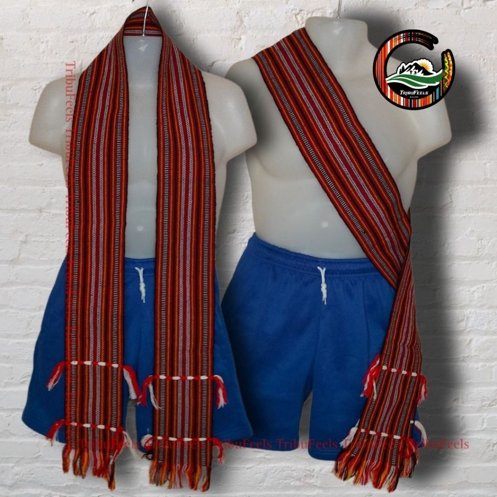Ifugao Dark Sablay-Sash | Igorot Inabel Ethnic Attire | TribuFeels (COD ...