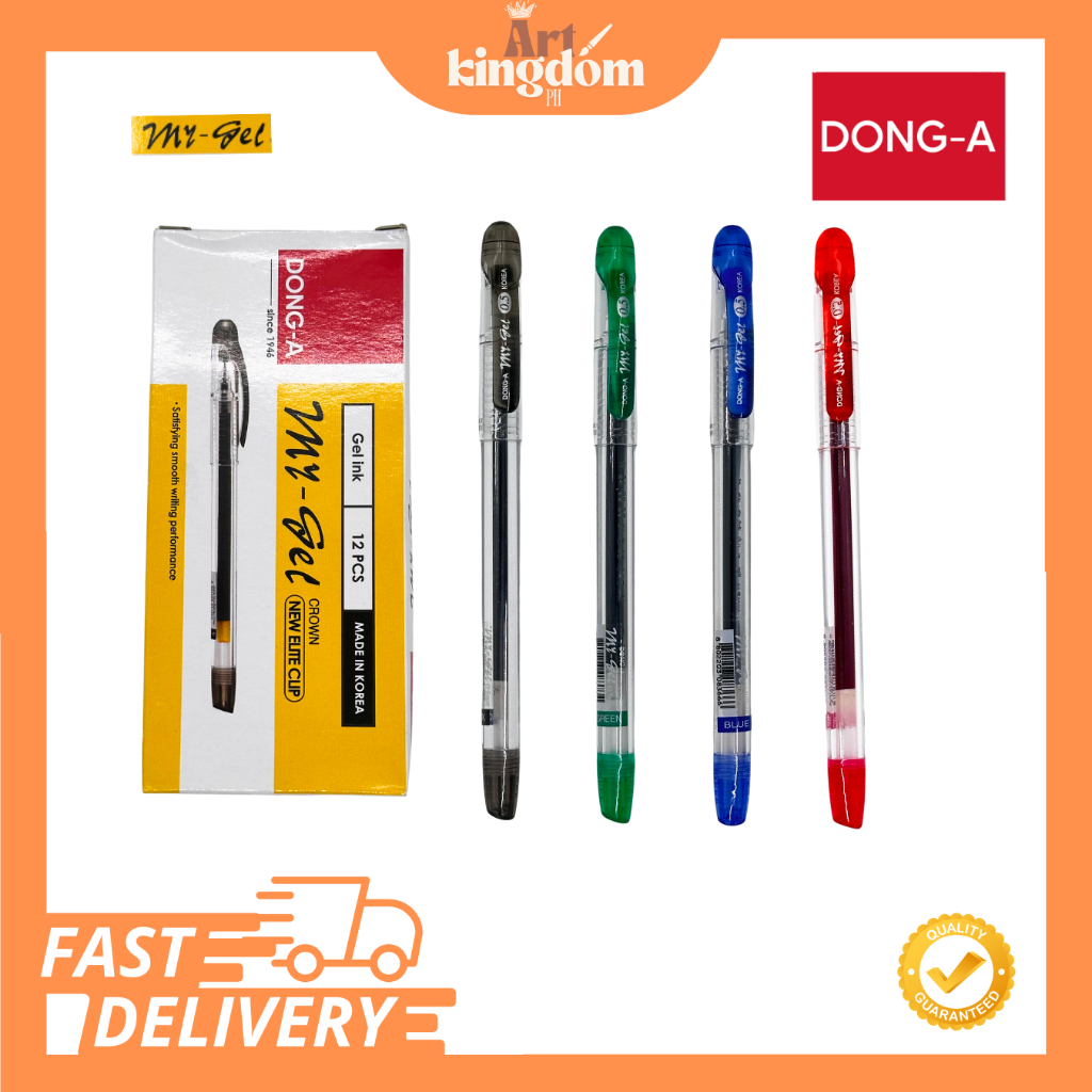 Dong-A My Gel Pen 0.5mm – Smooth Writing, Fade-Resistant Ink | School ...