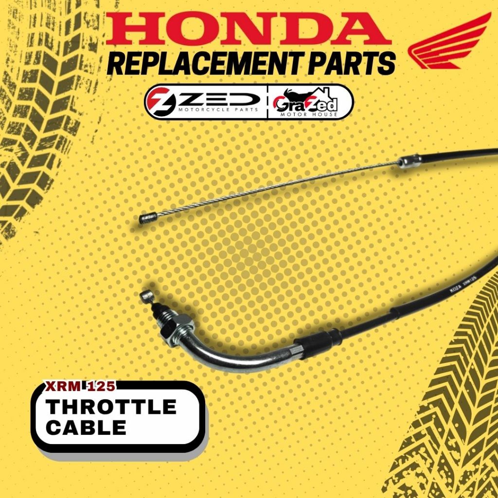 Honda XRM 125 Throttle Cable | Shopee Philippines