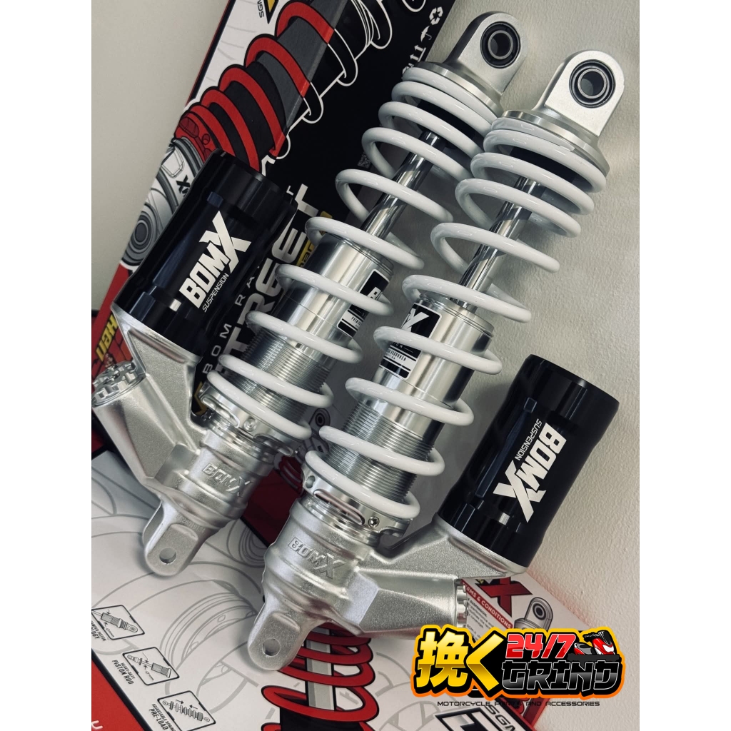 BomX FULLY ADJUSTABLE Drift Suspension 335MM Aerox v1 v2 / Nmax v1 v2 ...