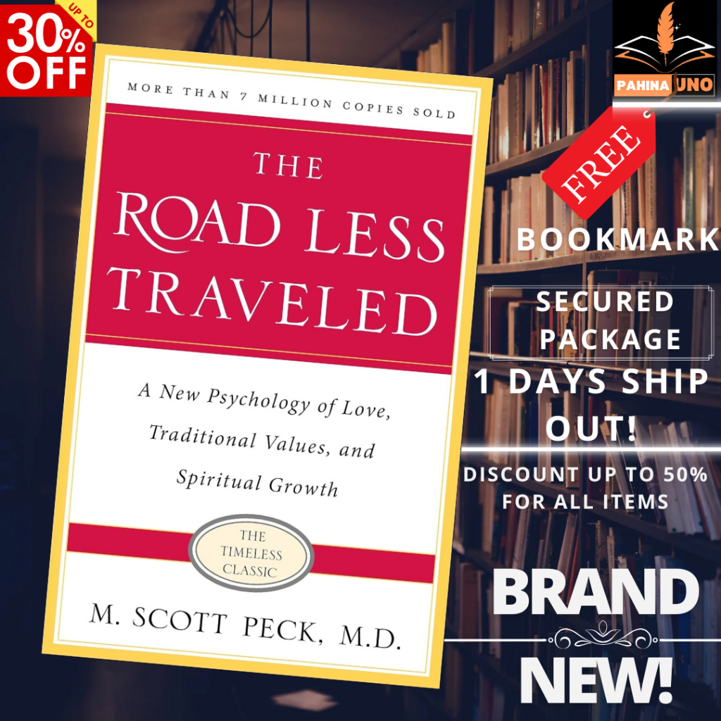 The Road Less Traveled, Timeless Edition: by M. Scott Peck | Shopee ...