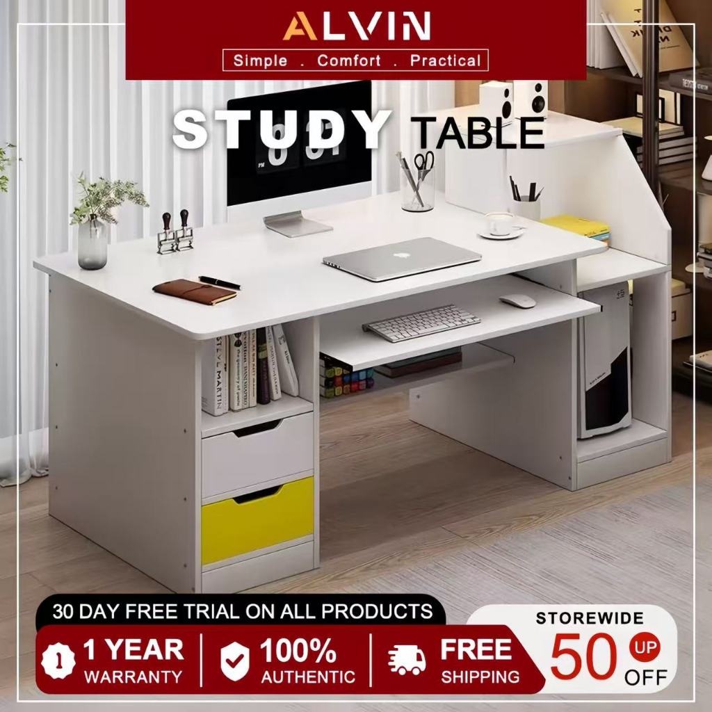 ALVIN Computer Desk Desktop Desk Home Simple Modern Small Desk Student ...