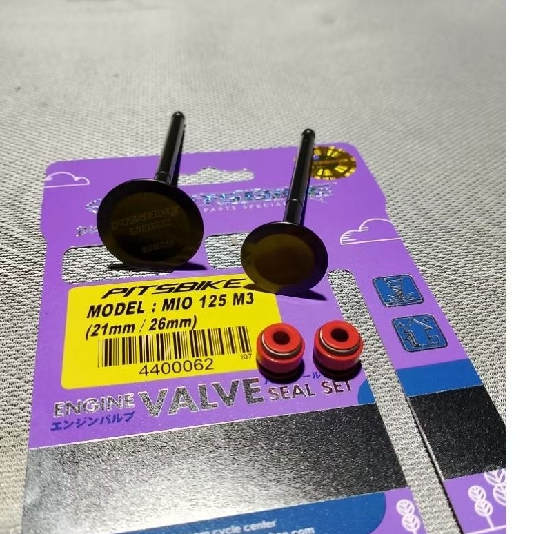 Pitsbike engine valve Mio i 125 m3 w/valve seal 21mm/26mm | Shopee ...