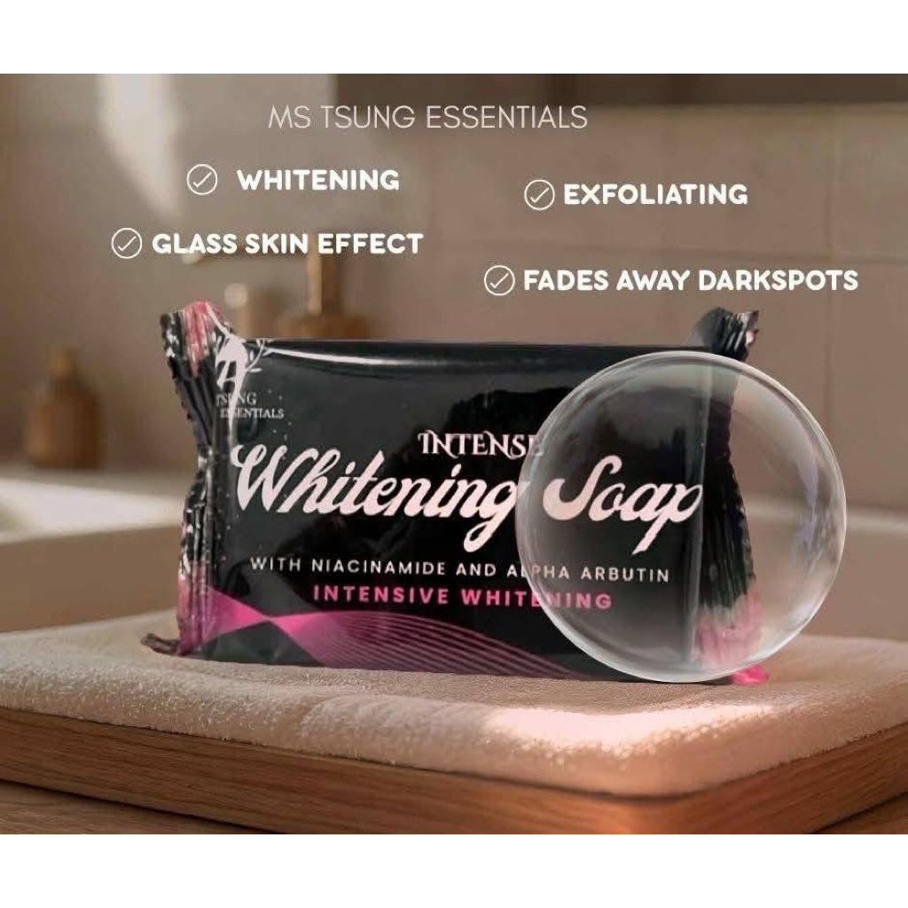 Ms. Tsung Skin Essentials intense whitening soap with niacinamide and ...