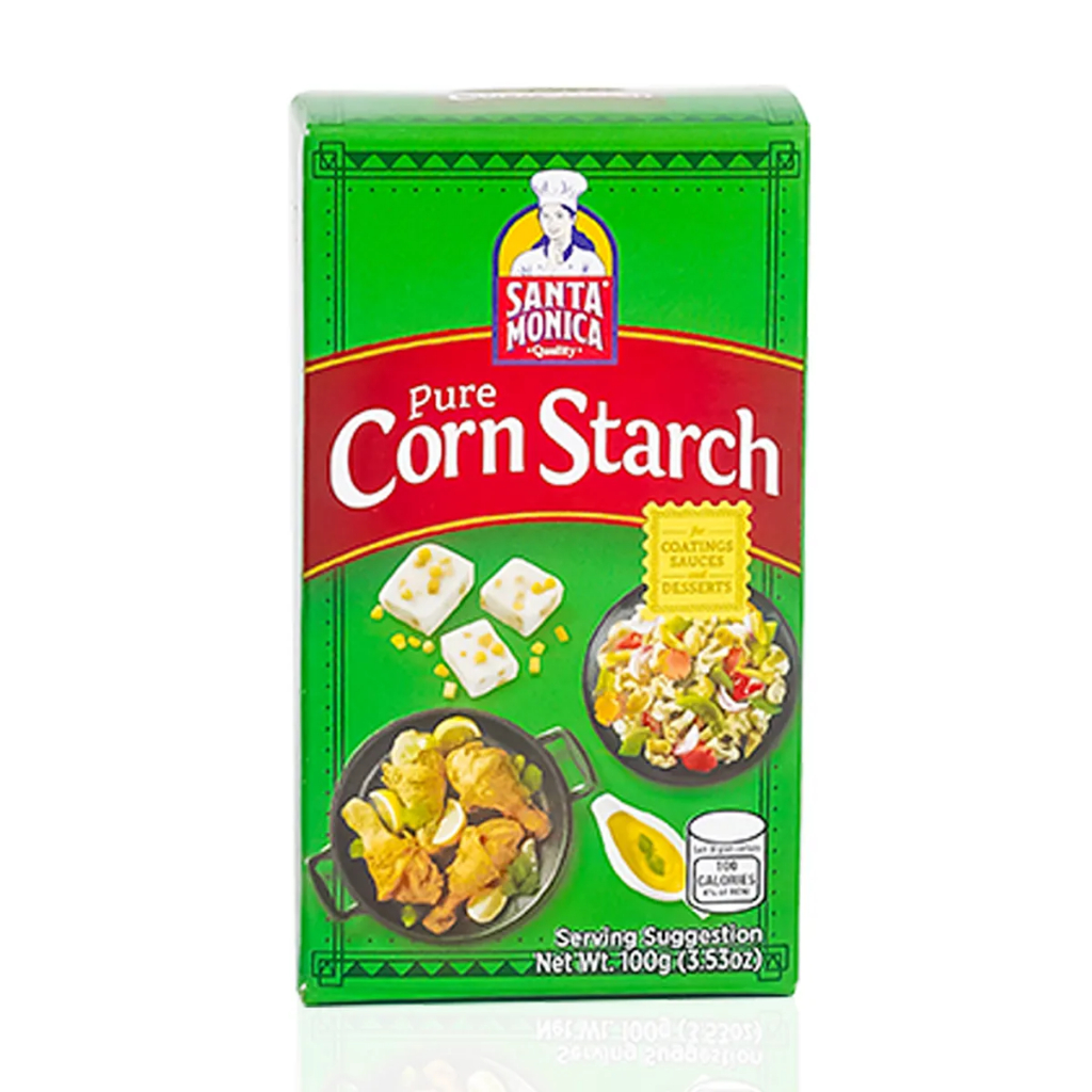 Santa Monica Pure Corn Starch 100g | Shopee Philippines